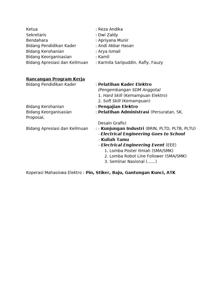 Hme Ft-Umpar 2024-2025-1 | PDF