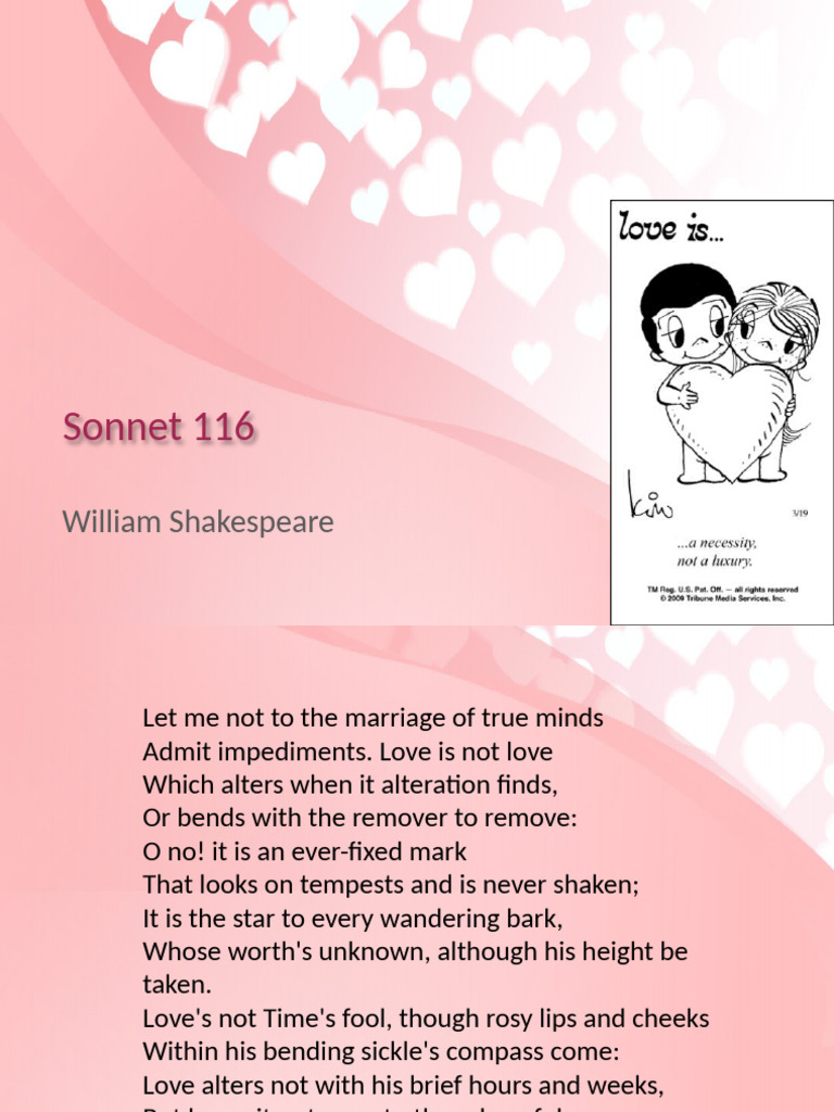 Sonnet 116 | PDF