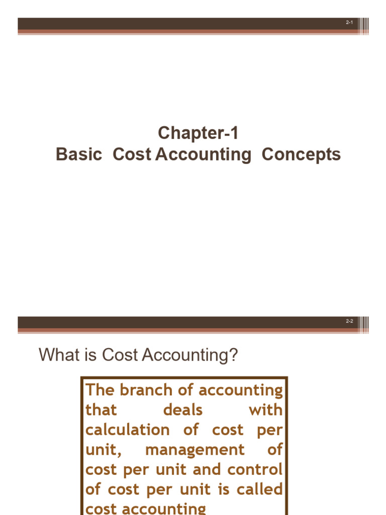 Cost and Management Accounting Lecture Sheet Upto Mid Exam | PDF
