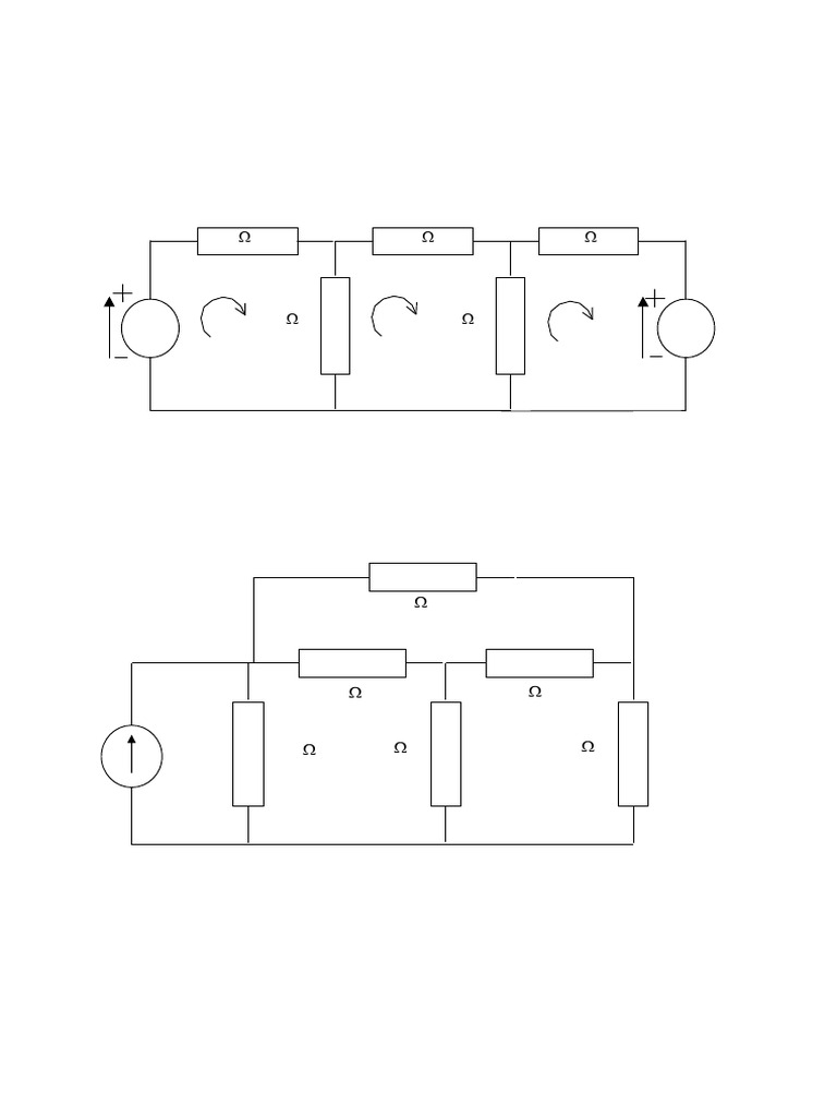 Example Sheet 2 On Network Theorems | PDF