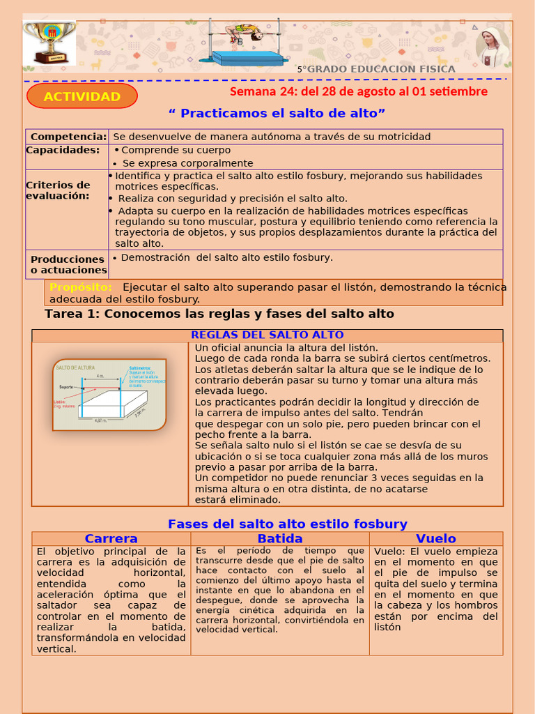 Guia Sem 24 5°iiib Salto Alto | PDF