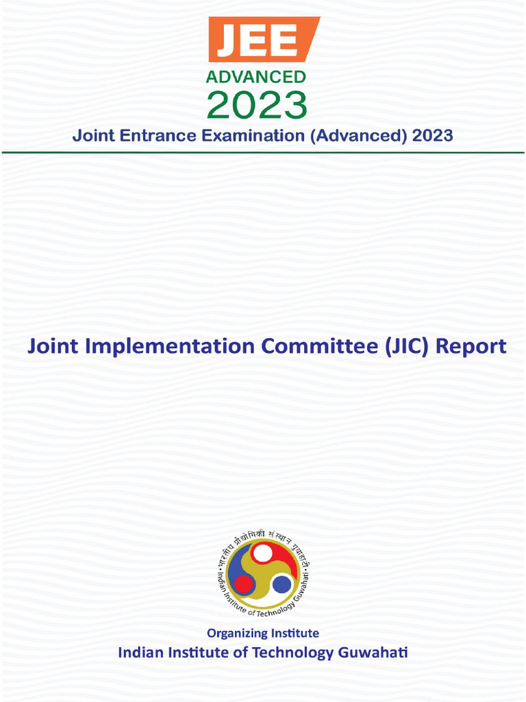 JIC Report 2023 | PDF