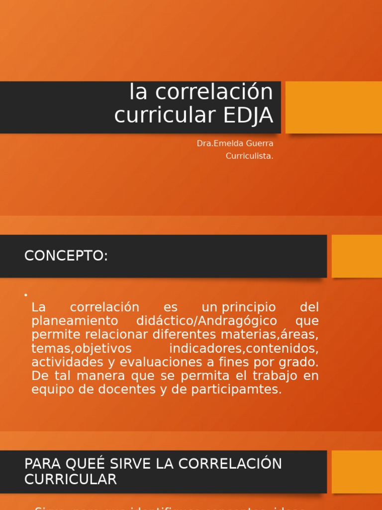 Correlación Edja | PDF