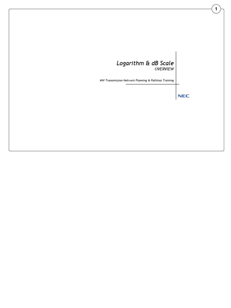 Chapter 01 (Logarithm) | PDF