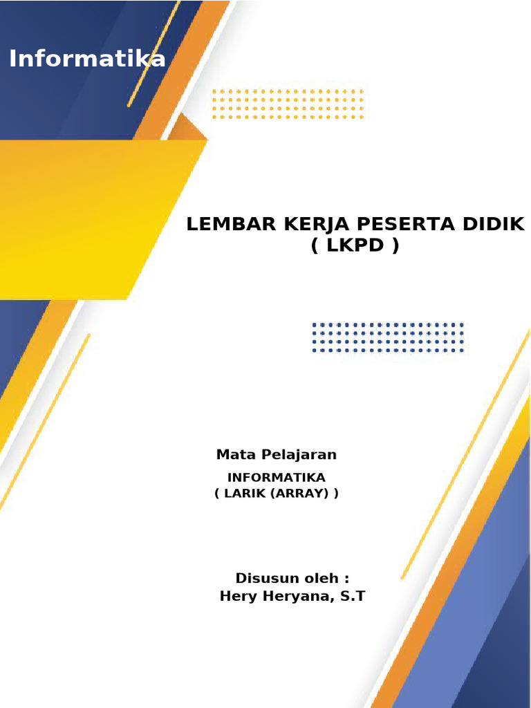 Tugas Infor 3 | PDF Tugas Infor 3 | PDF