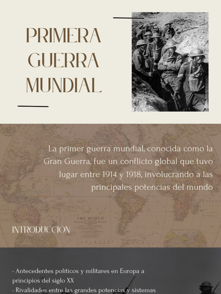 Primera Guerra Mundial | PDF