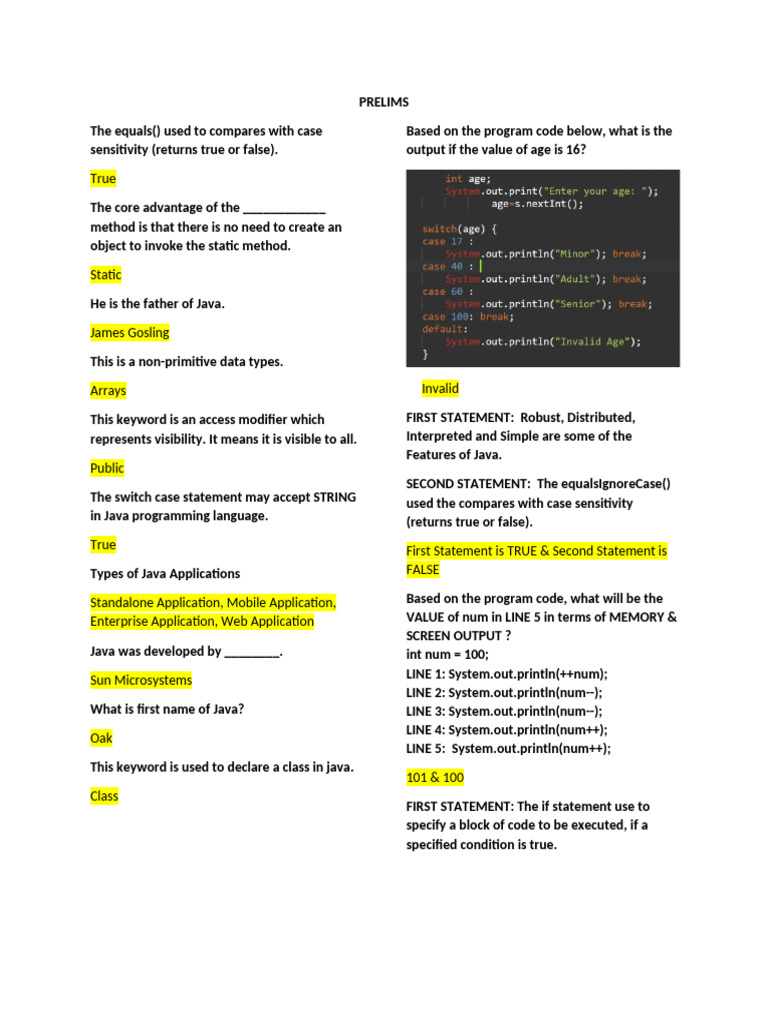 Finals Reviewer | PDF