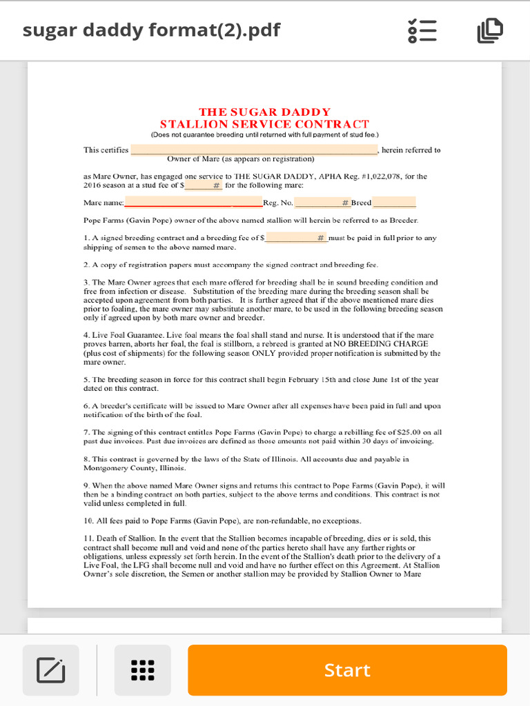 Sugar Daddy Relationship Guide | PDF