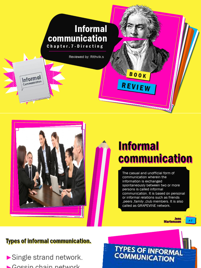 Informal Communication 1 | PDF