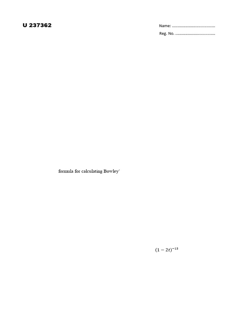 SDC3 ST04 Probability Distributions | PDF