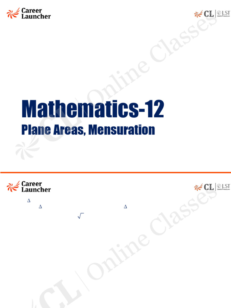 S N Ne C Las Es L: Mathematics-12 | PDF