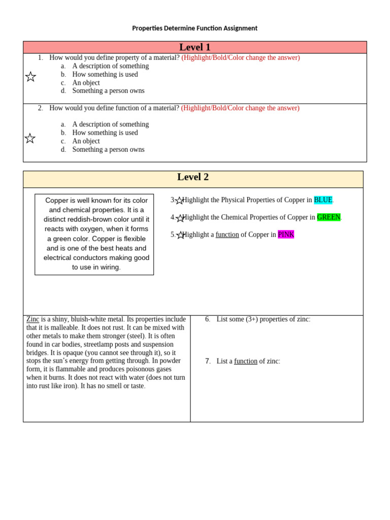 Properties Determine Function Assignment-2 | PDF Properties Determine Function Assignment-2 | PDF