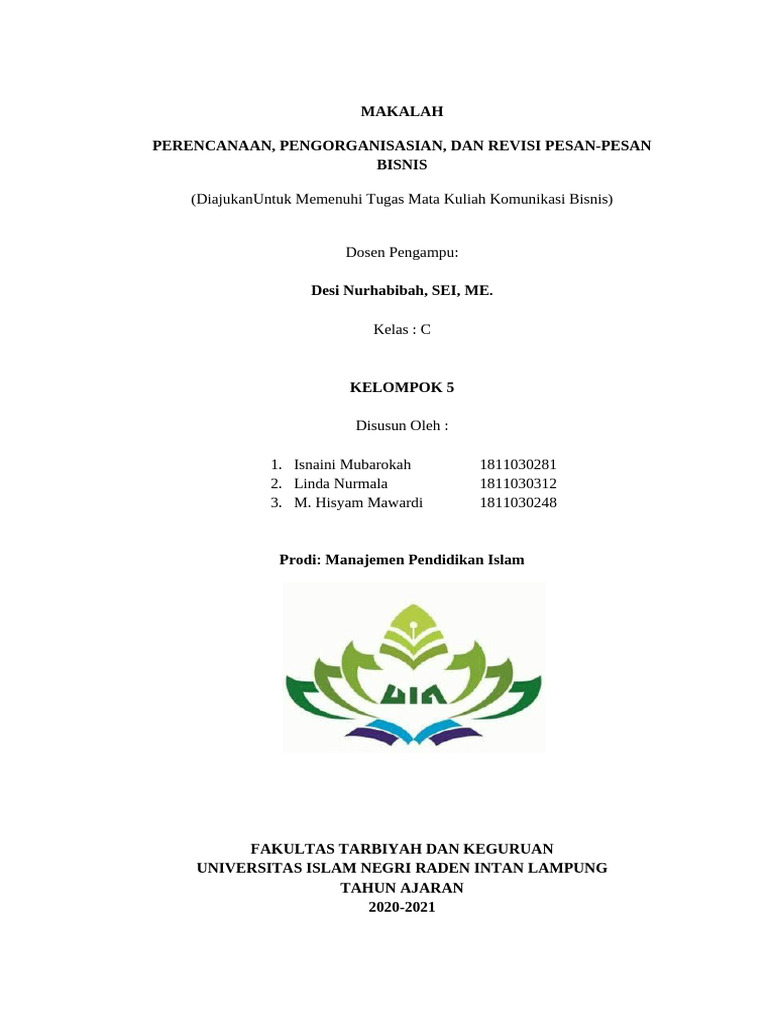 Makalah Kelompok 5 | PDF