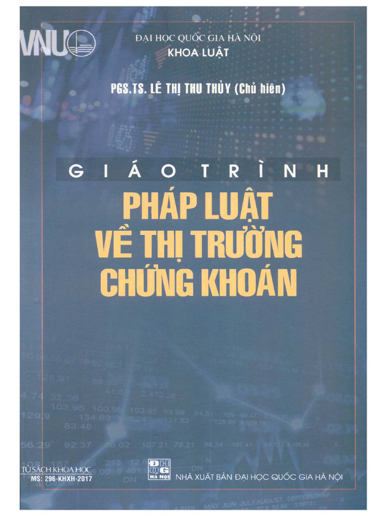 (123doc) Giao Trinh Phap Luat Ve Thi Truong Chung Khoan | PDF
