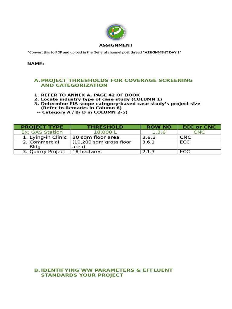 Assignment Day 1 - Obt2410 - Your Name | PDF