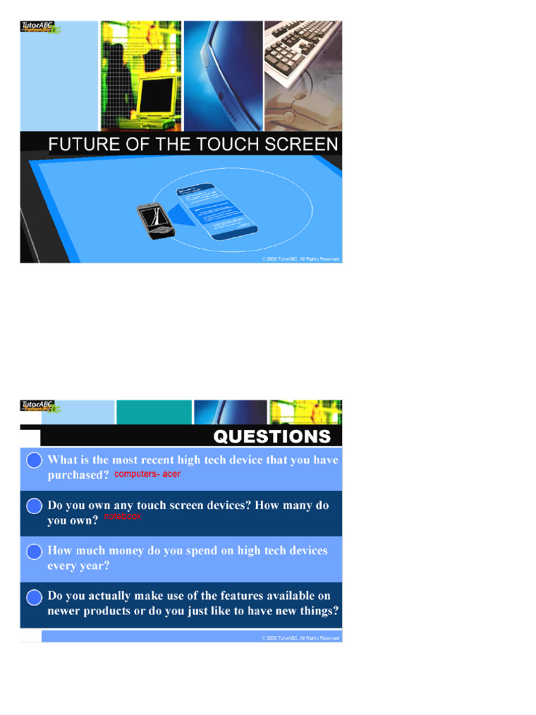 Tutor Abc English Learning Slide | PDF