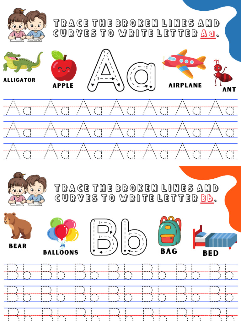 A5 Tracing Activity | PDF