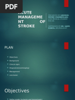 Initial Assessment and Management of Acute Stroke - UpToDate | PDF ...