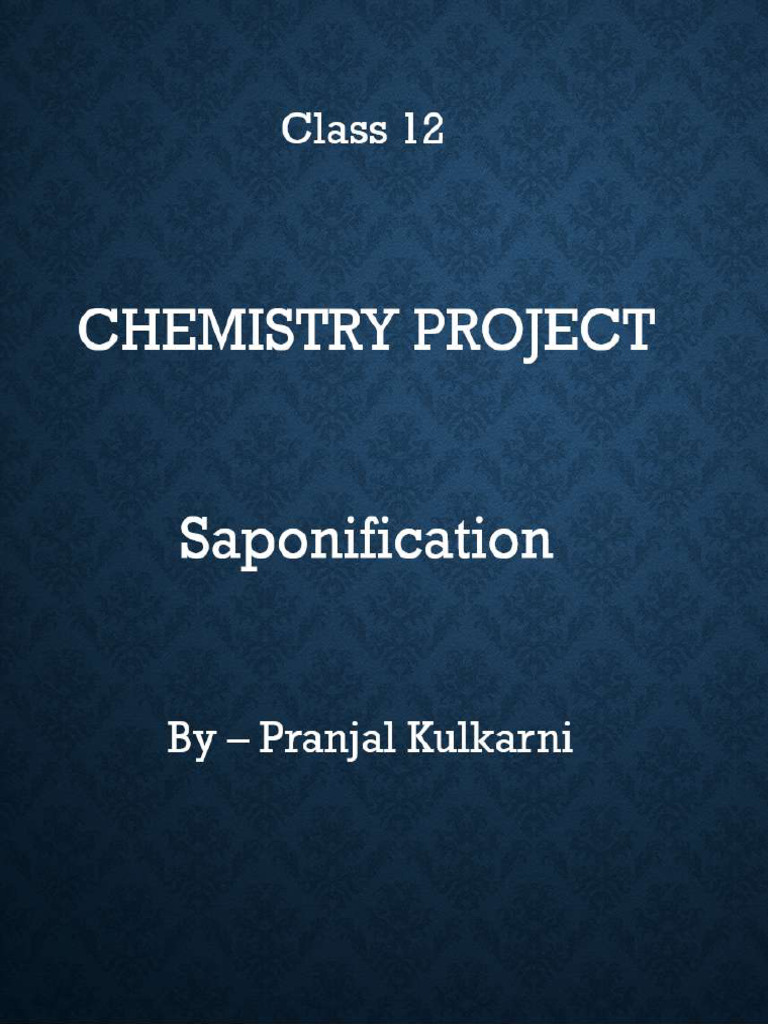 Final Chem Project | PDF
