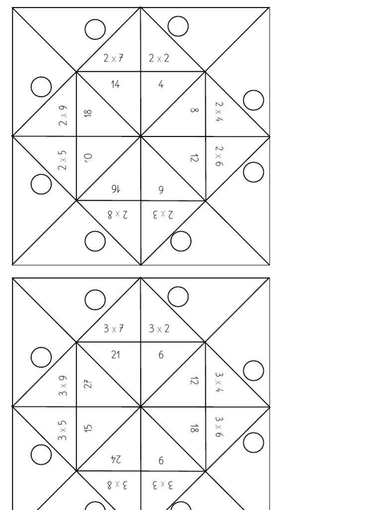 Cocottes Multiplication | PDF