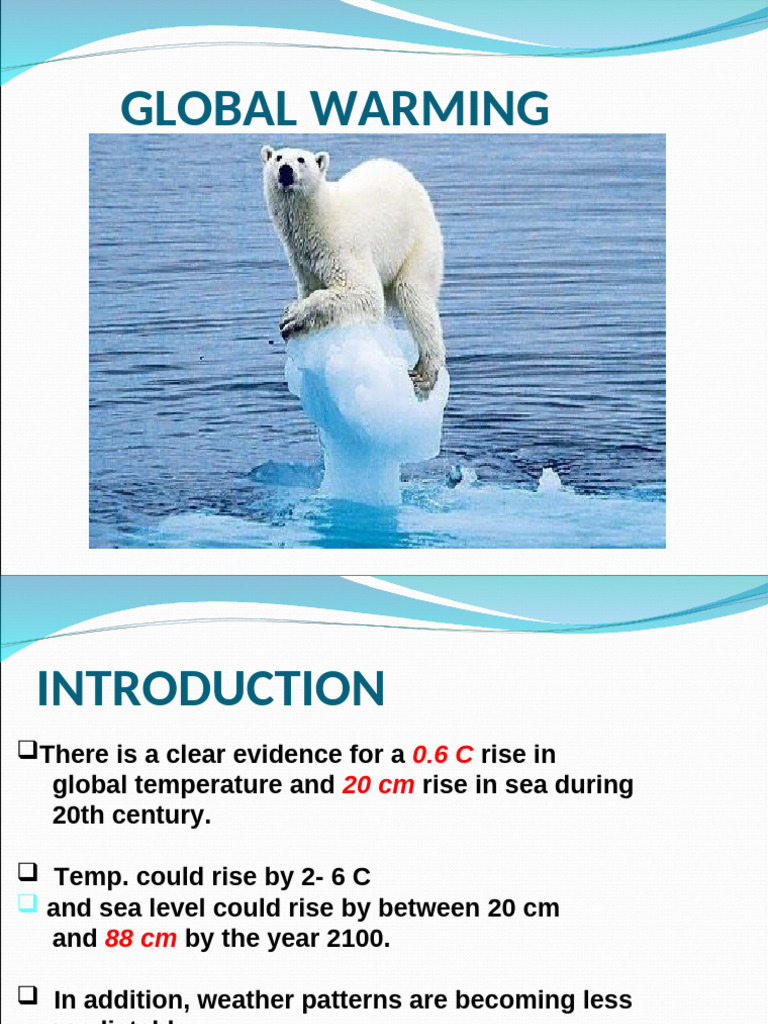 Global Warming (Final) | PDF