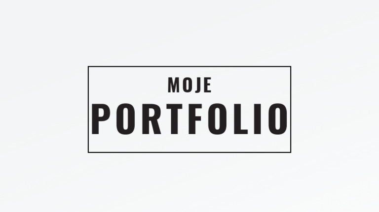 Moje portfolio.pdf 3 | PDF