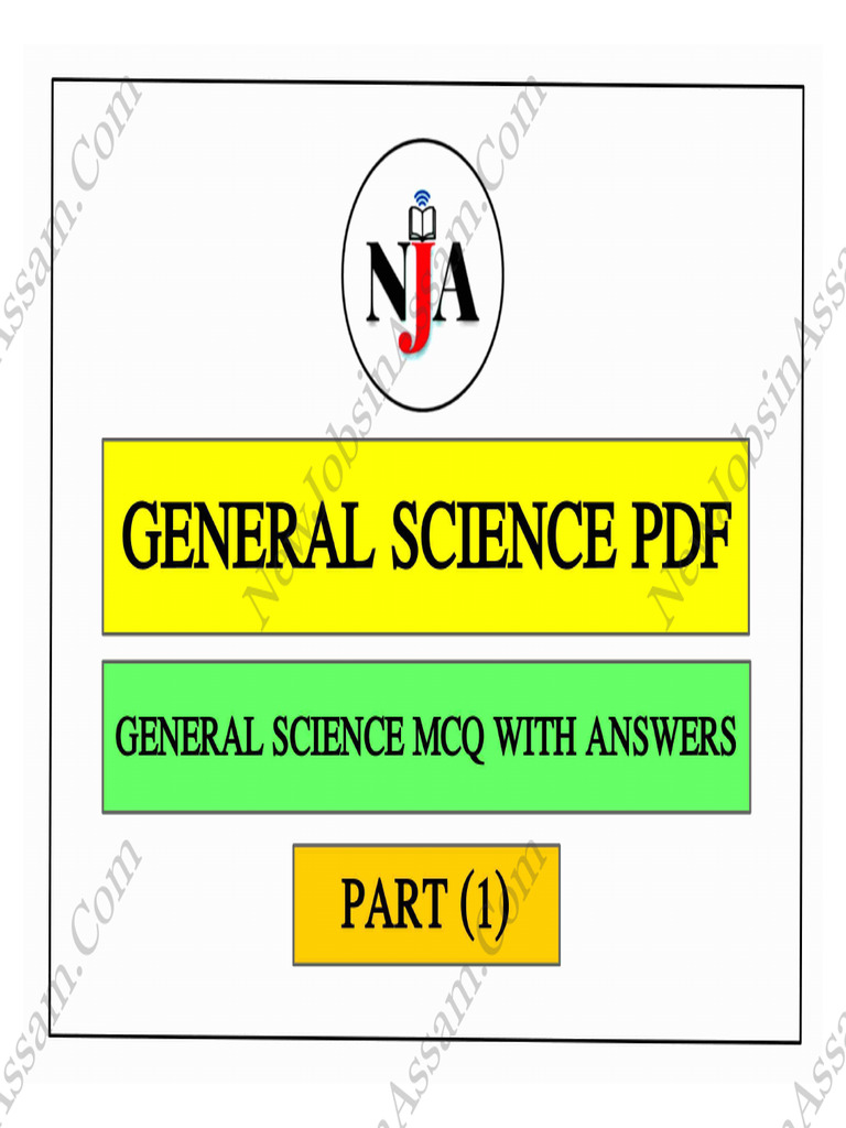 General Science PDF Part 1 | PDF