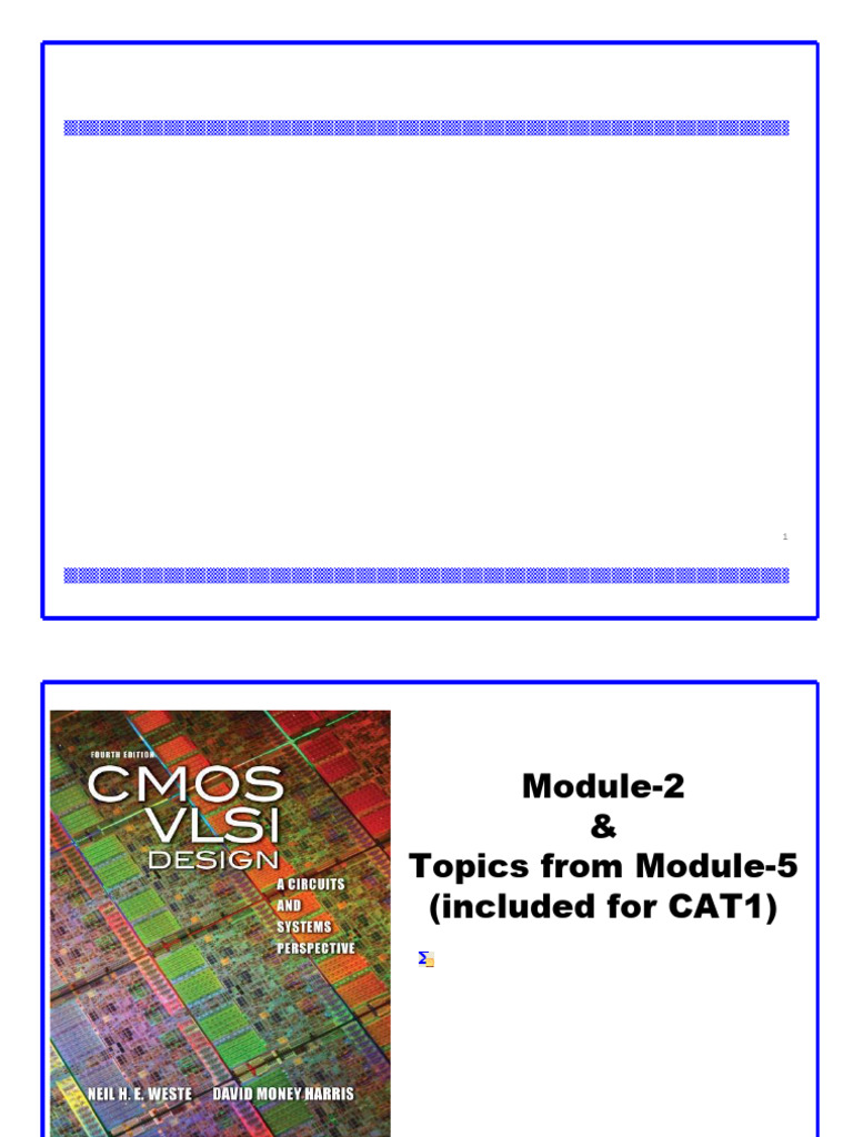 2 Vlsi Design Flow 18 07 2024 Pdf