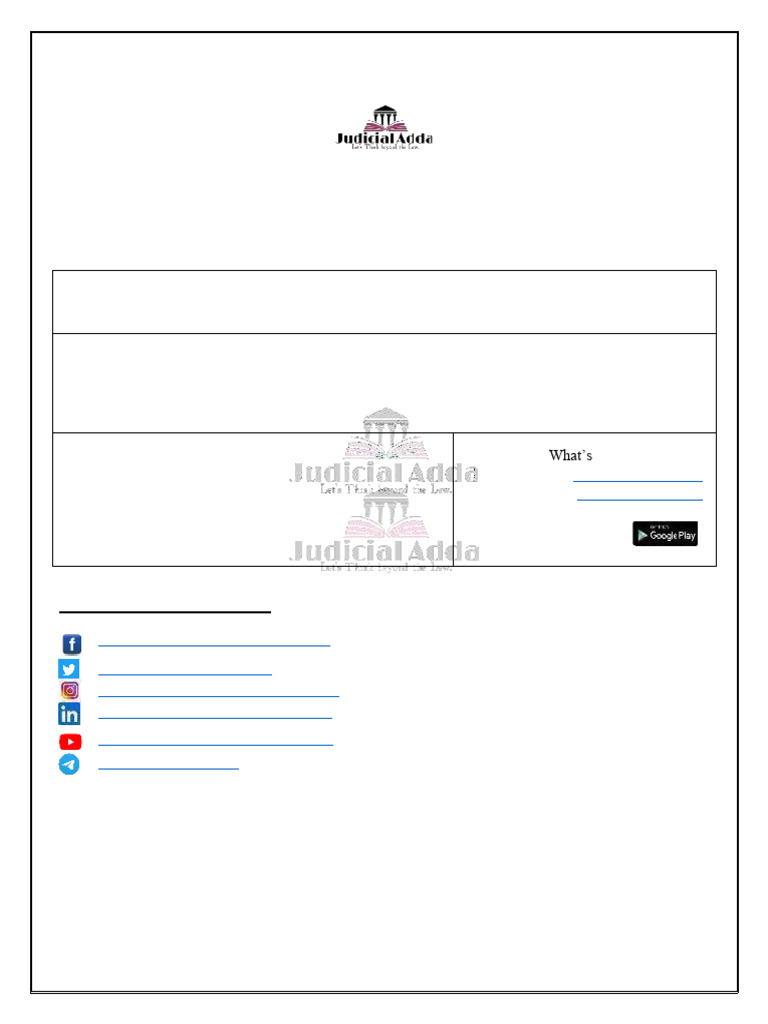 AIBE 19 Syllabus in | PDF