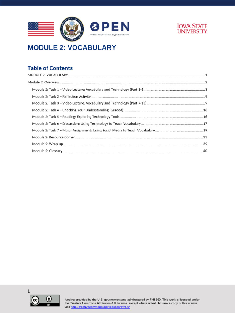 ET Module 2 Packet | PDF
