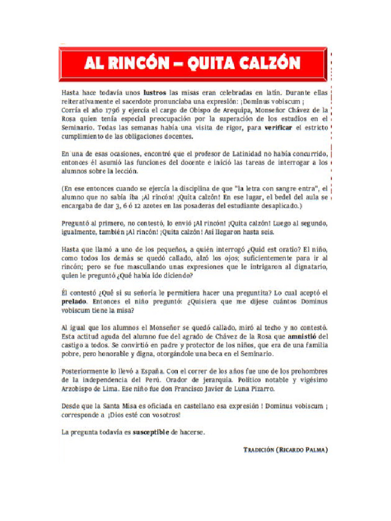 Quita Calzon | PDF