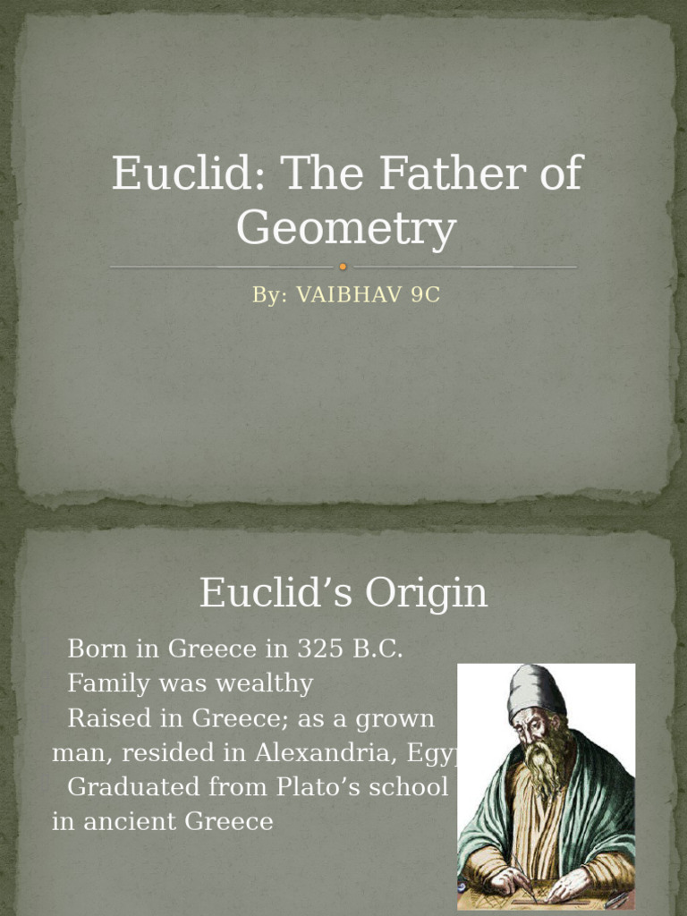 Euclid PPT | PDF