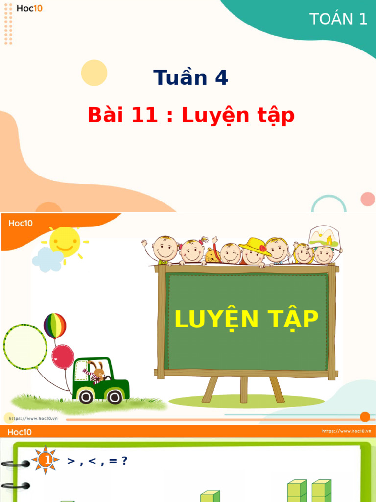 Tuan 4 - Bai 11 - Luyen Tap | PDF