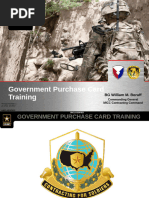 Dod Government Travel Charge Card (GTCC) Statement of Understanding ...