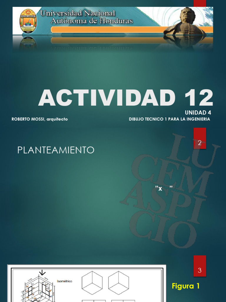 Actividad 12 Proyeccion de Solido en 1er Cuadrante | PDF