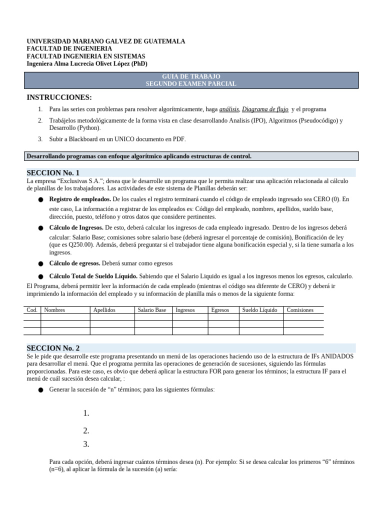 FPA GUIADeTrabajoParcial2 | PDF