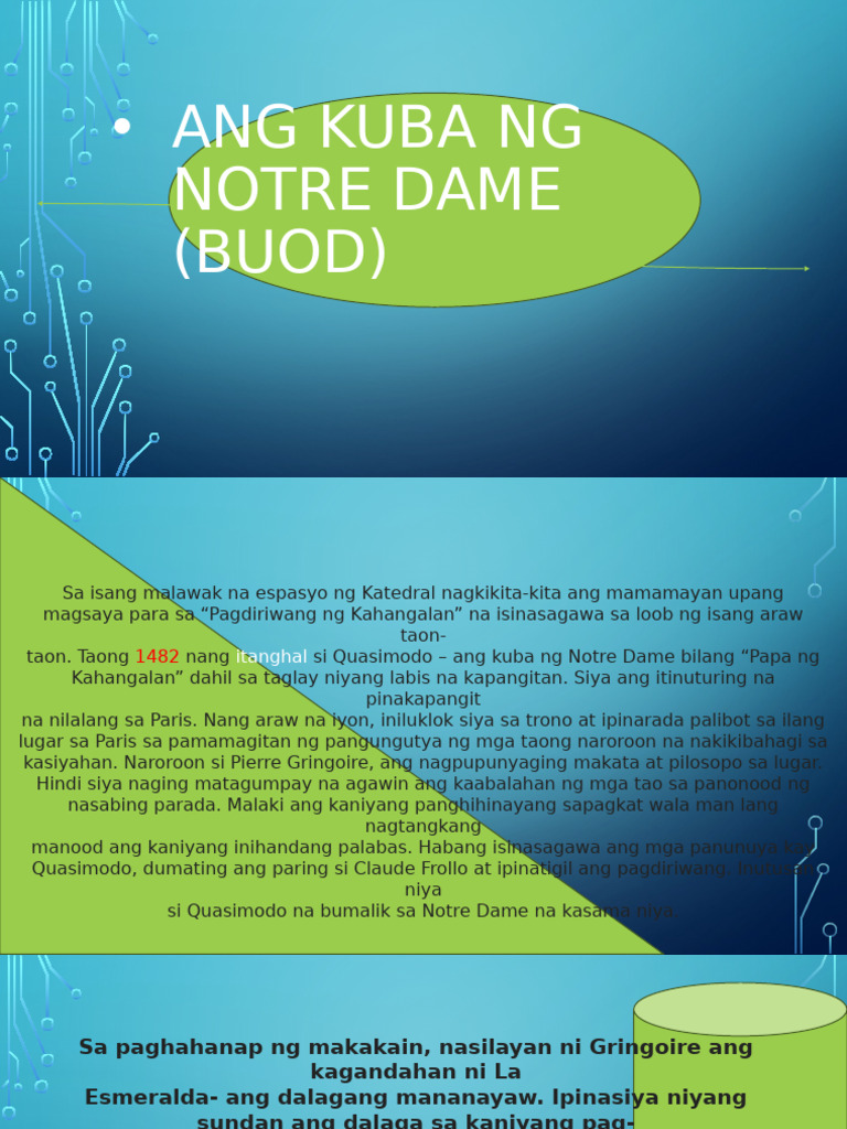 ANG KUBA NG NOTRE DAME-clay | PDF
