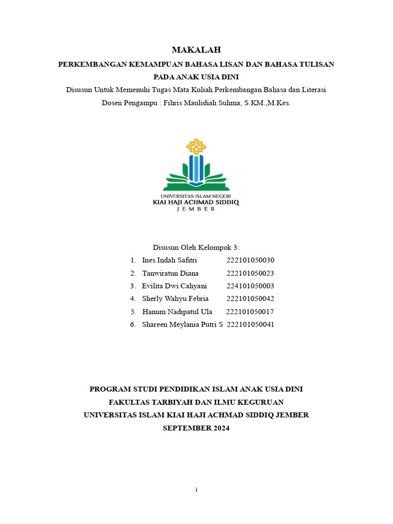 MAKALAH Kel 3 Bu Fihris | PDF