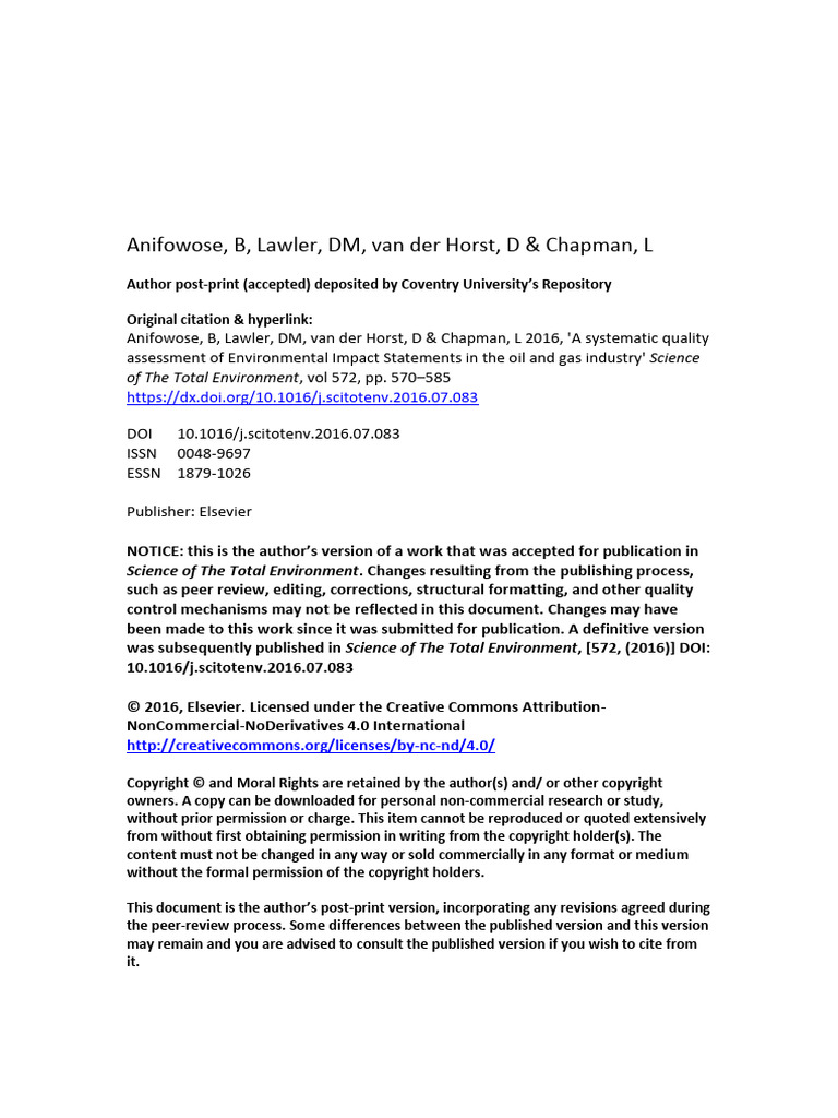 Systematic Quality Assessment Pdf