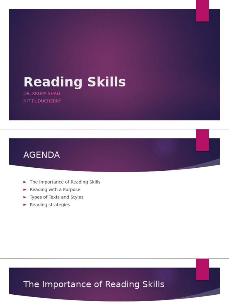 Reading Skills 1 | PDF