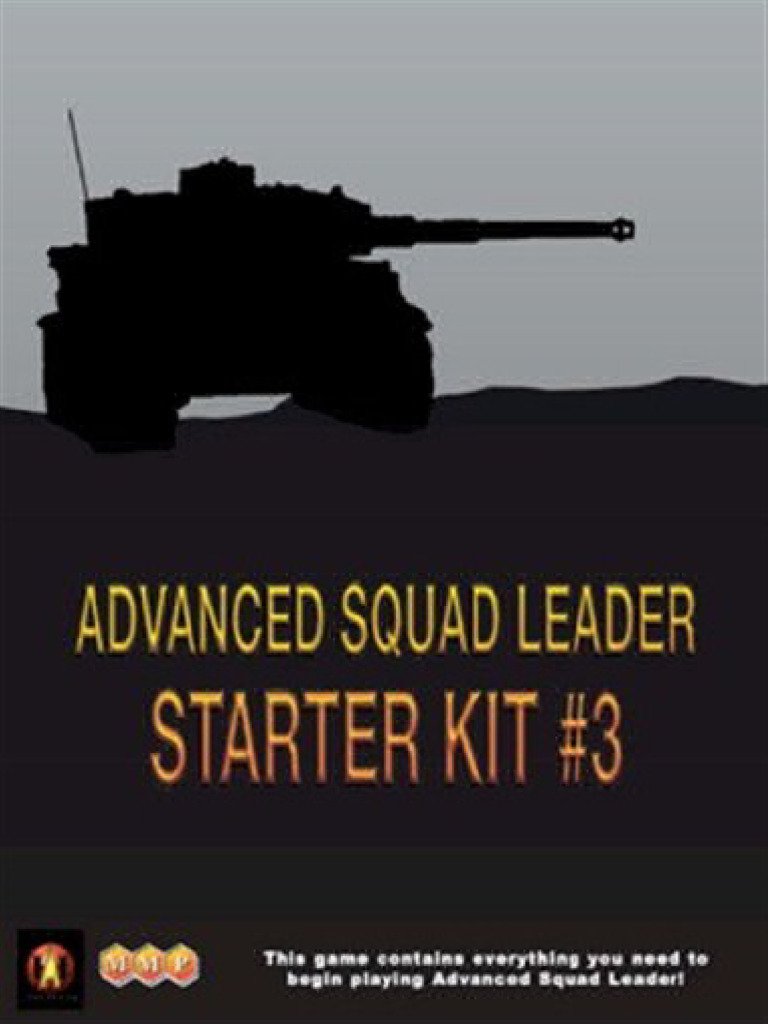 ASL - Starter Kit #3 Tanks (Crappy Lo-Res Scan) | PDF