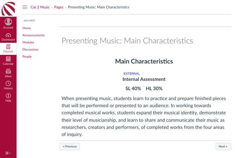 01 Presenting Music Main Characteristics | PDF