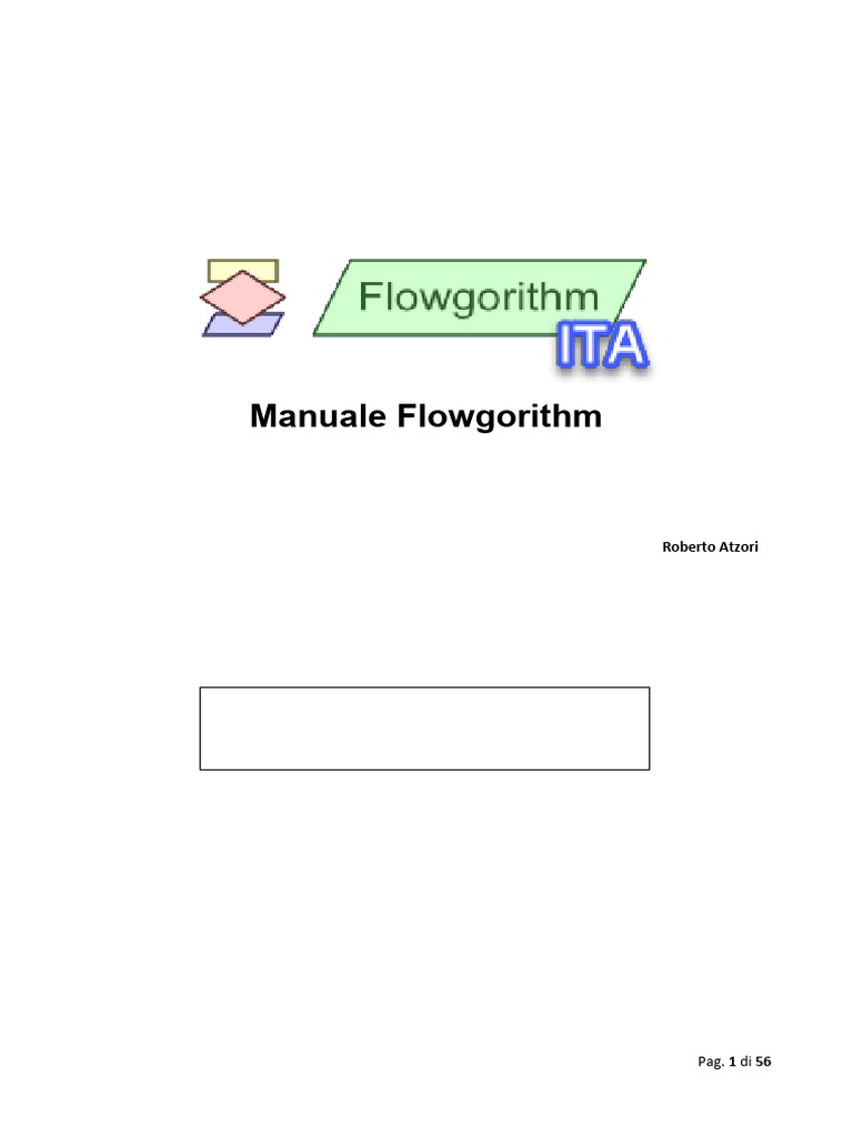 Flowgorithm Manuale ITA - 2.18 | PDF