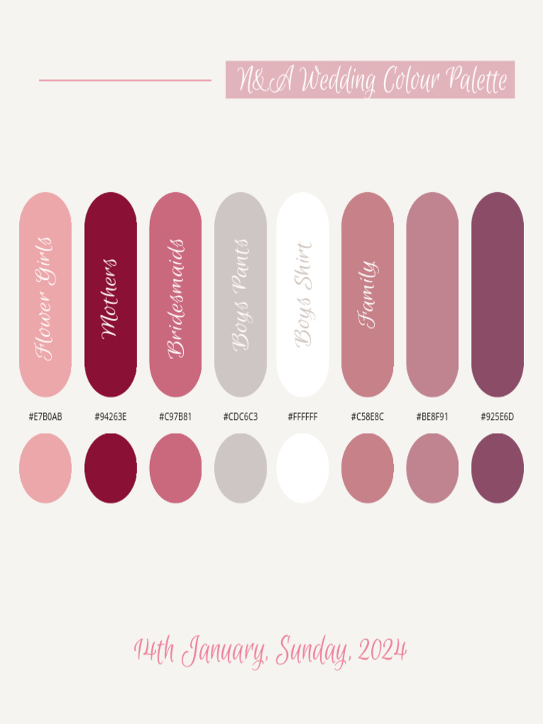 Colour Palette | PDF