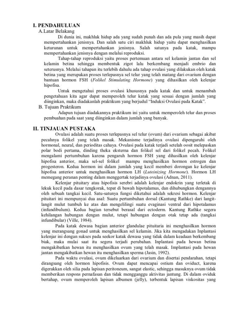 Reproduksi Katak | PDF