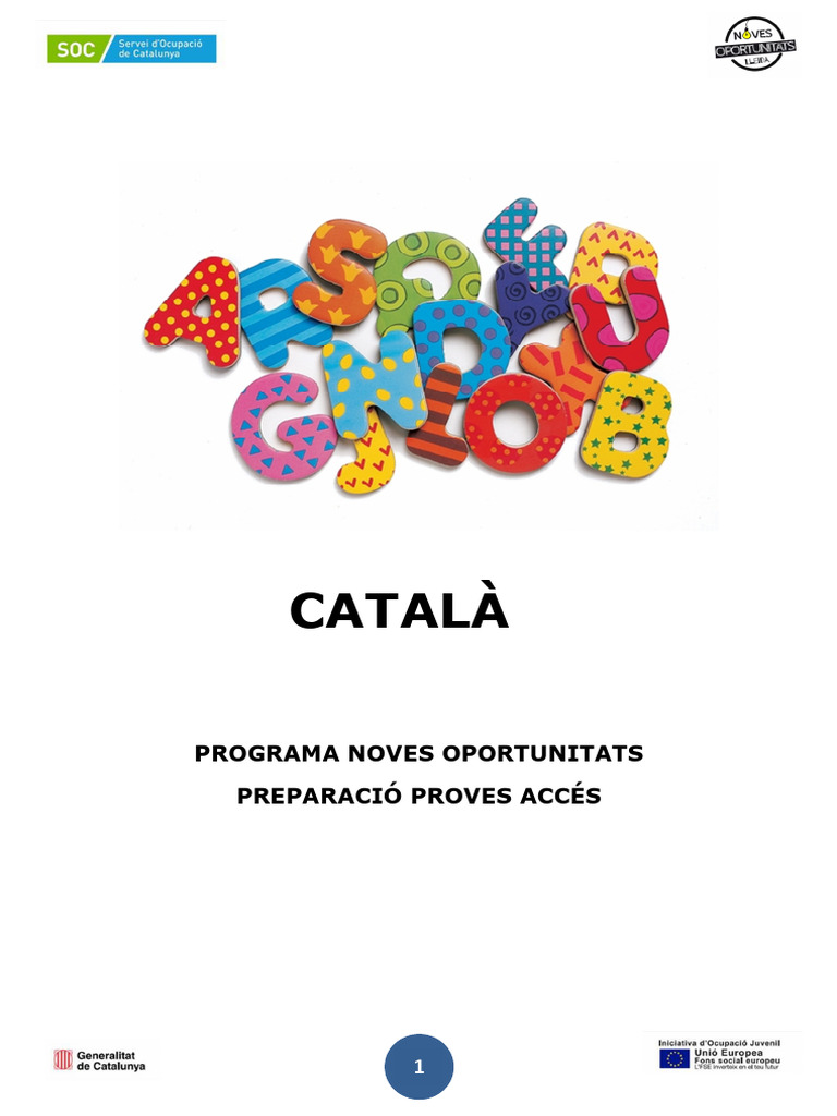 LLIBRE CATALÀ v1 4 | PDF