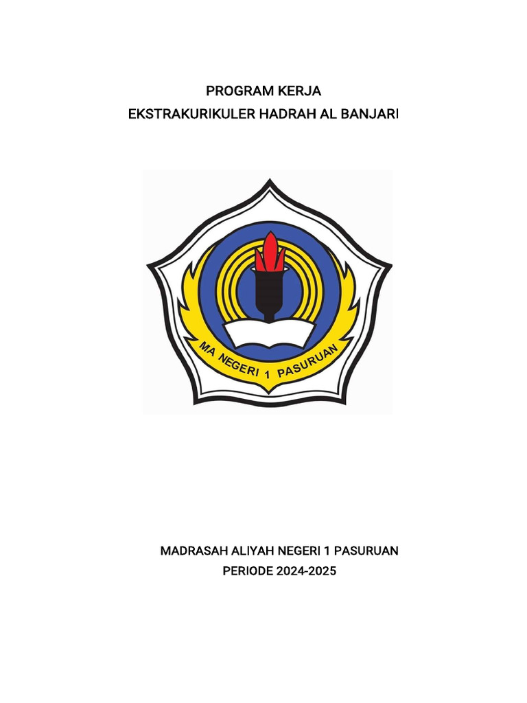 PROKER DAN STRUKTUR Ektrakurikuler | PDF