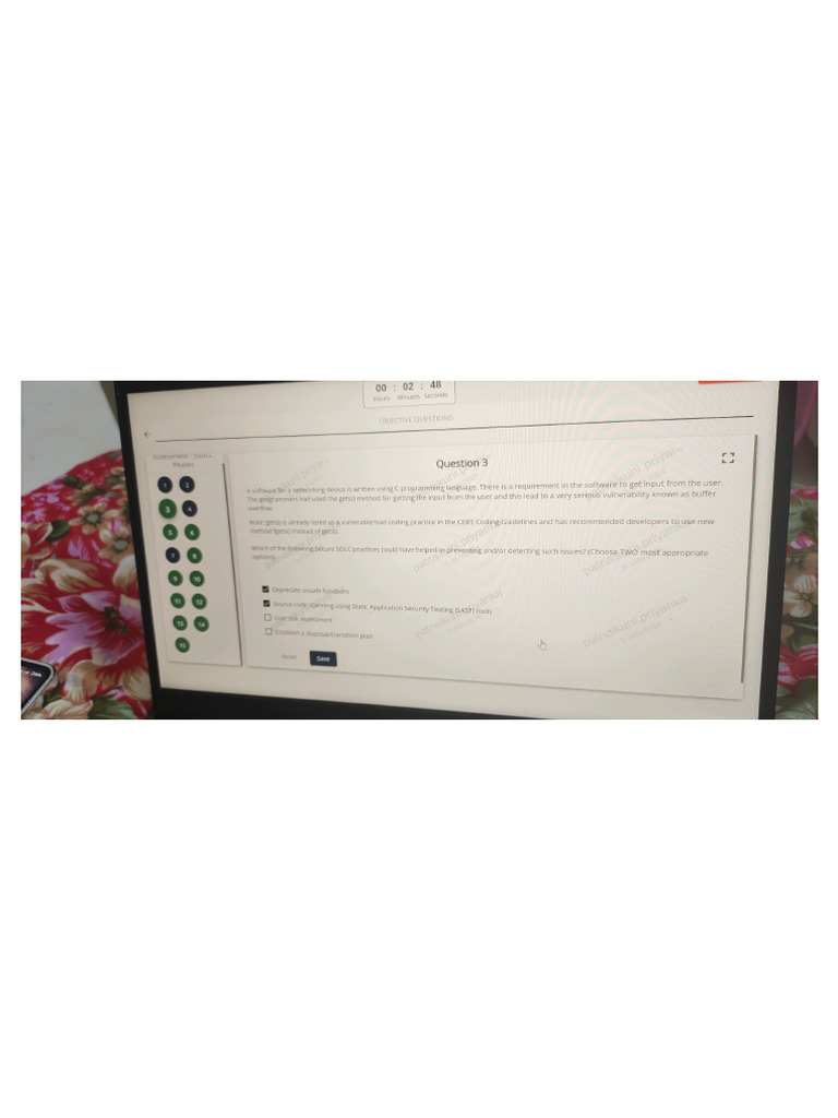 Secure SDLC Phases of IT | PDF