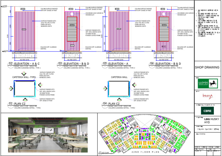 COLUMN CLADDING DETAIL | PDF