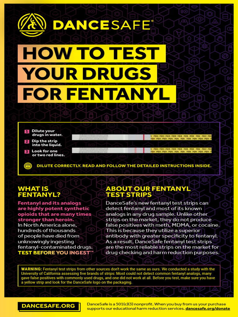 Fentanyl Testing Guide with DanceSafe | PDF | Fentanyl | Tablet (Pharmacy)